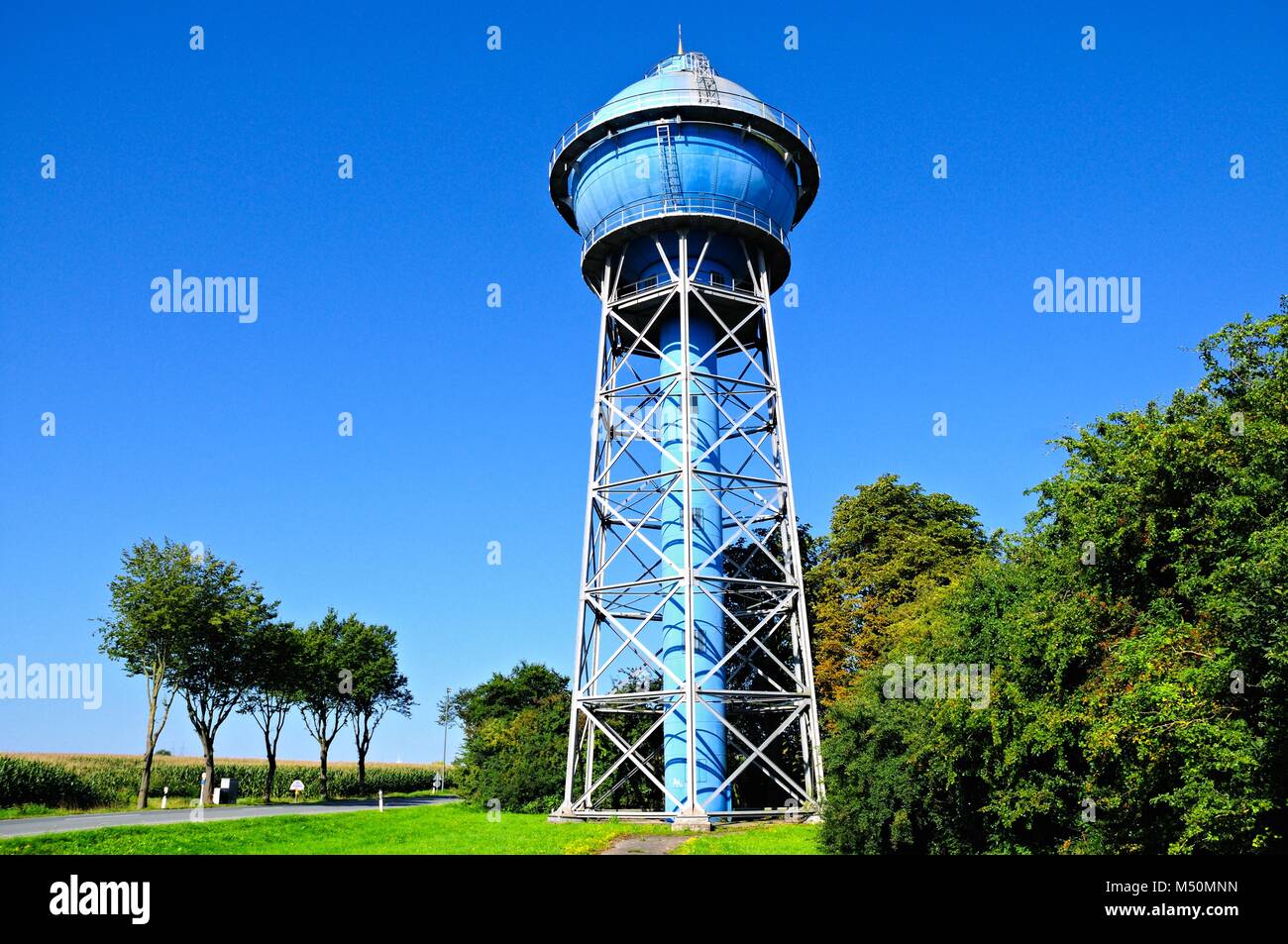 the Ahlener water tower industrial monument Ahlen Germany Stock Photo ...