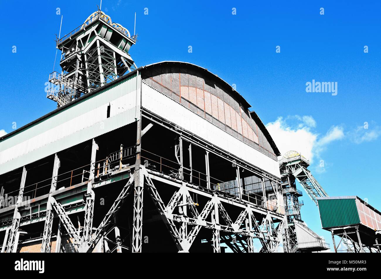 Industry Monument colliery Westphalia Ahlen Germany new old Stock Photo ...