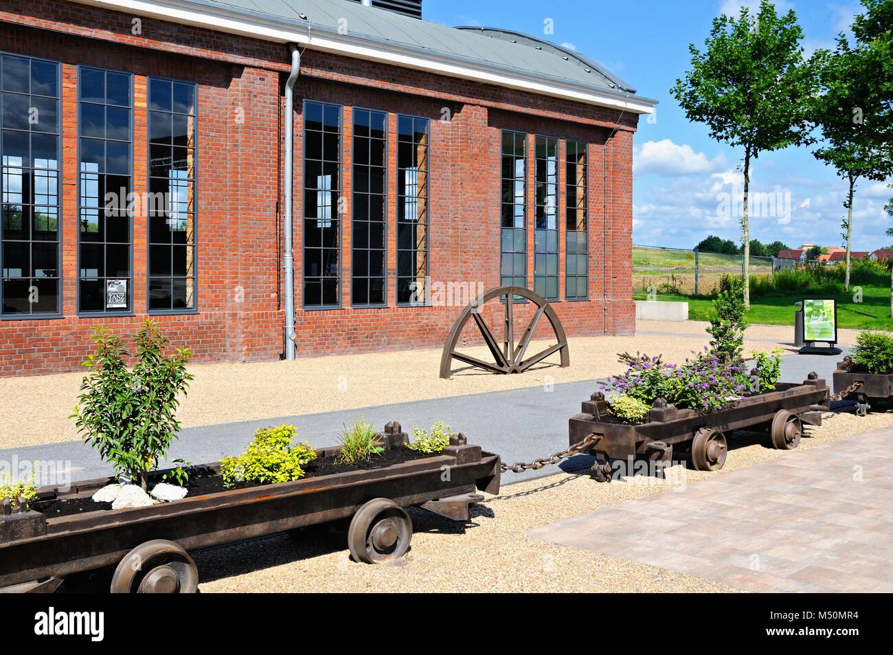 locomotive shed colliery Westphalia Ahlen Germany Stock Photo - Alamy