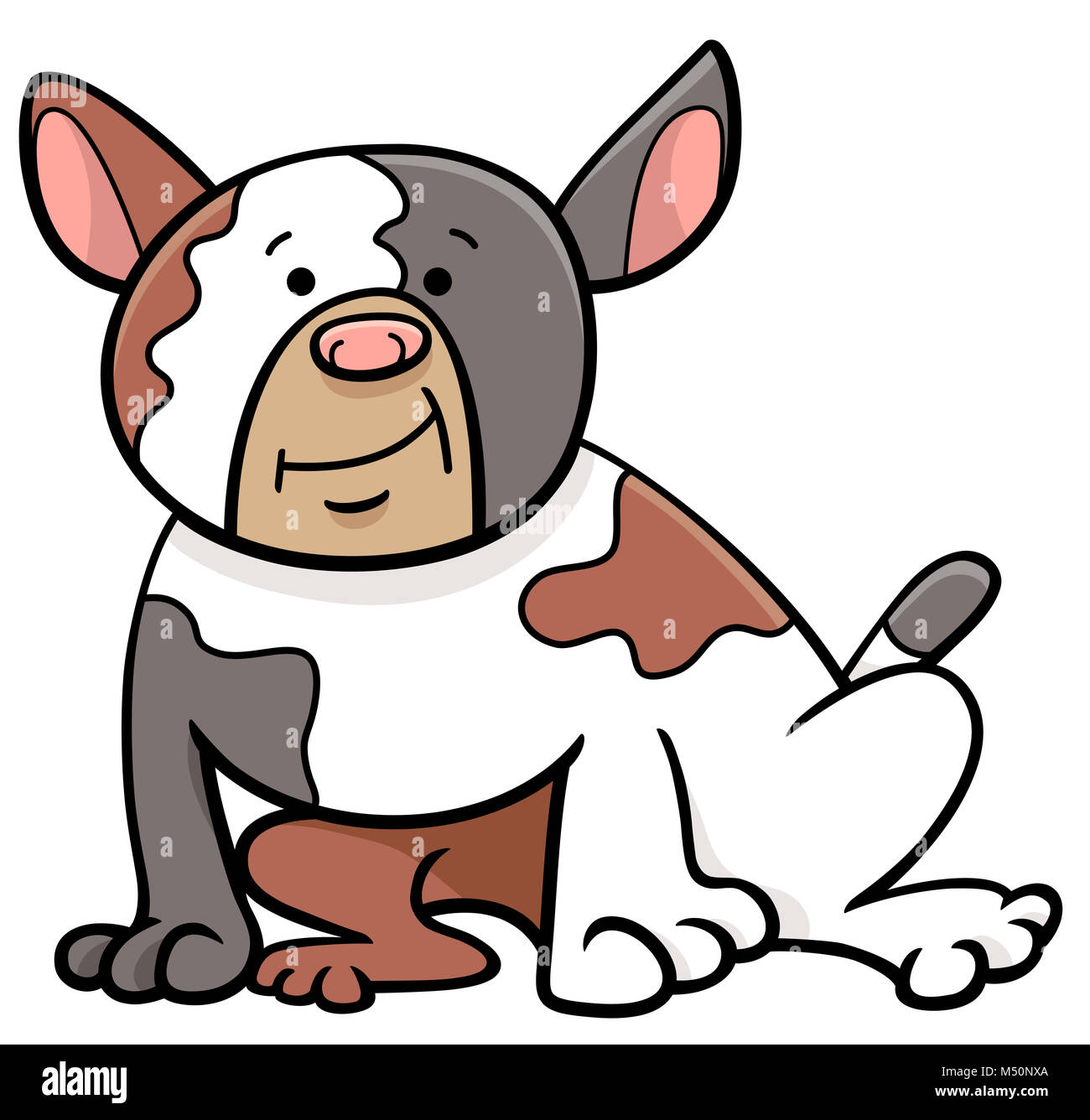Bull dog cartoon hi-res stock photography and images - Alamy