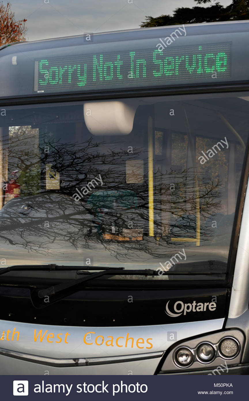 Parked Up Bus High Resolution Stock Photography and Images - Alamy
