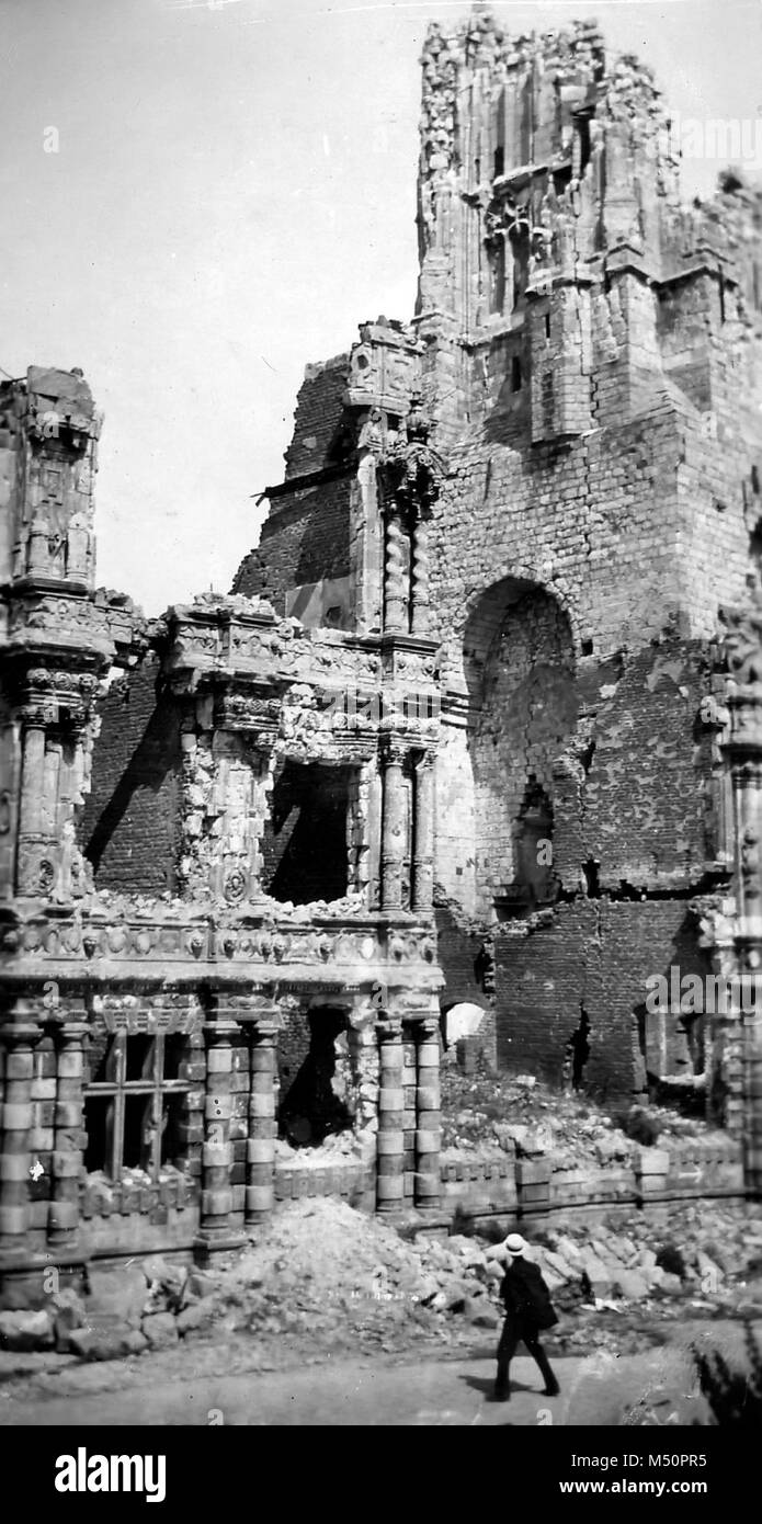 France wwi ruins the hi-res stock photography and images - Alamy