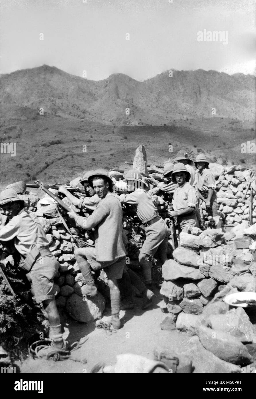 British Army Camp in Pakistan, circa 1919 during the third Afghan War ...