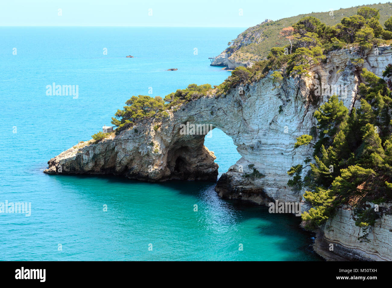 Summer Arch of San Felice, Italy Stock Photo - Alamy