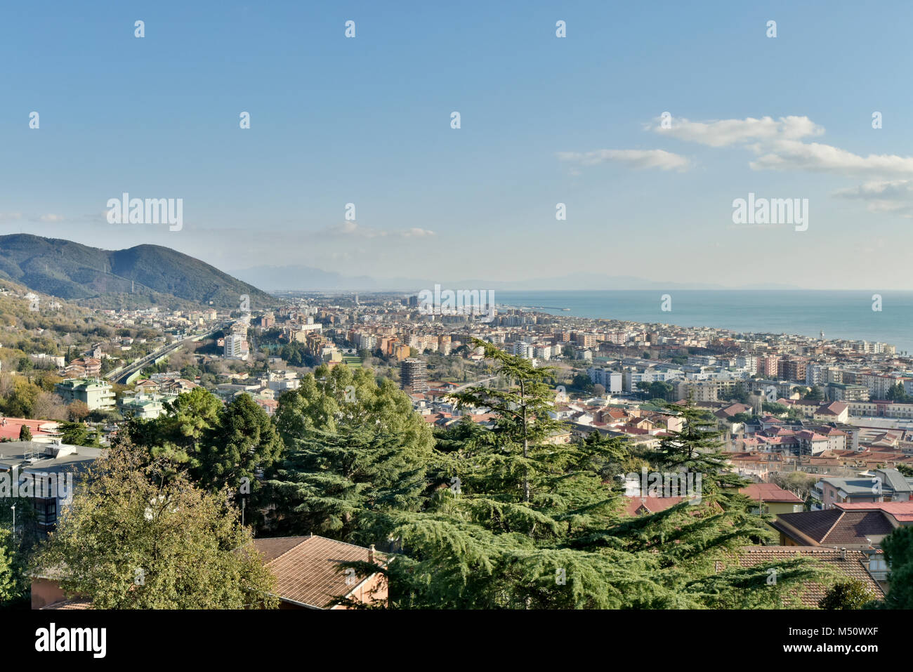 Salerno, city in the south of Italy, Italy Stock Photo - Alamy