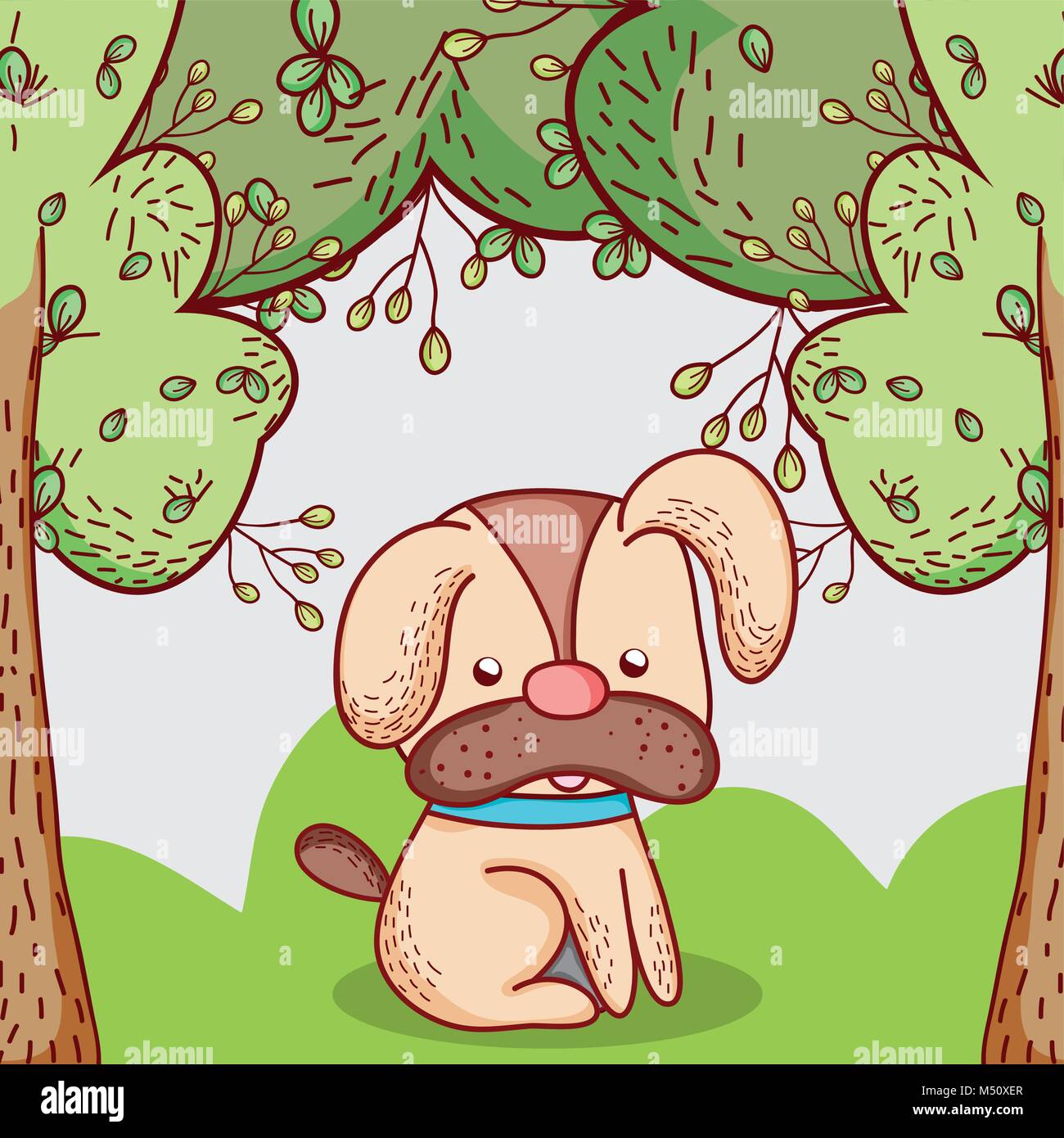 Cartoon Trees Stock Photos & Cartoon Trees Stock Images - Alamy