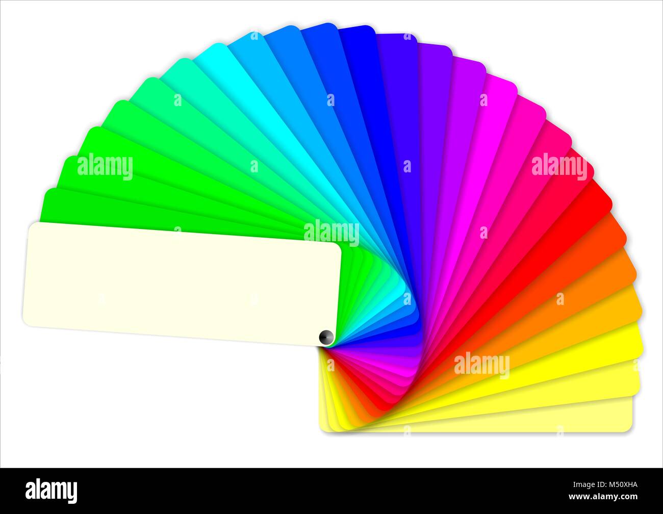 Color wheel chart hi-res stock photography and images - Alamy