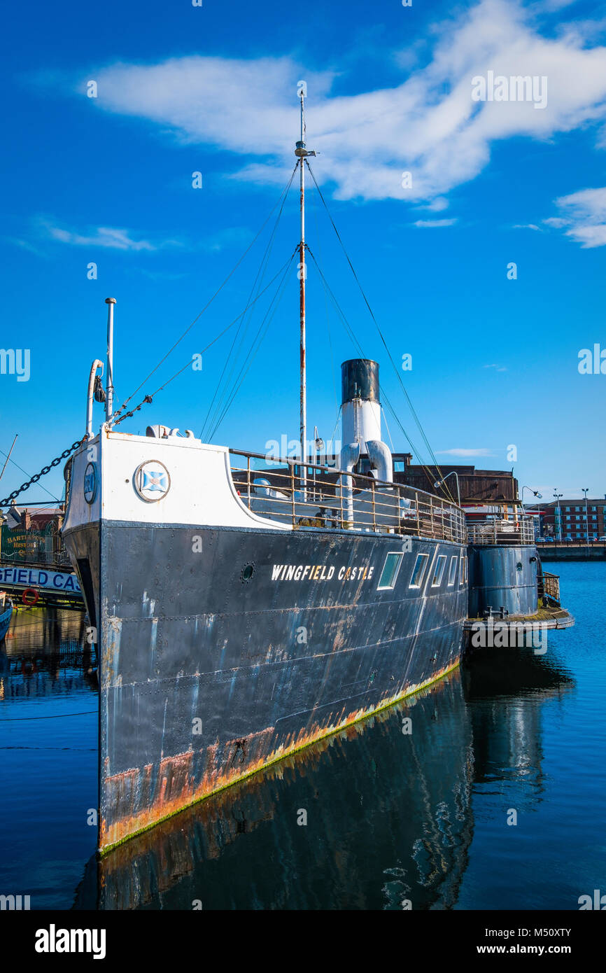 The PS Wingfield Castle is a former Humber Estuary ferry, now preserved ...