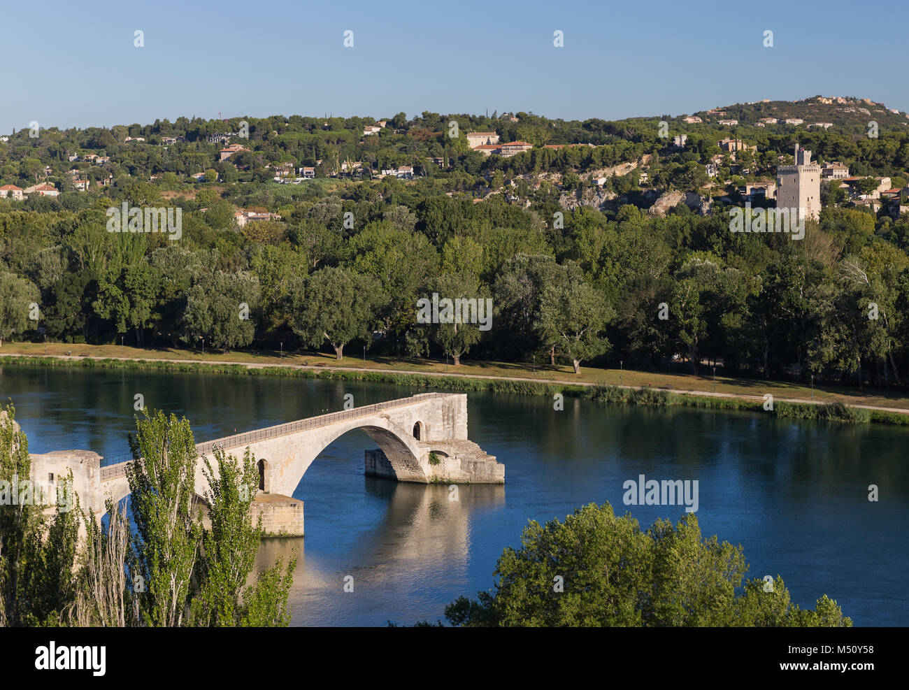 Famous bridge in Avignon - Provence France Stock Photo - Alamy