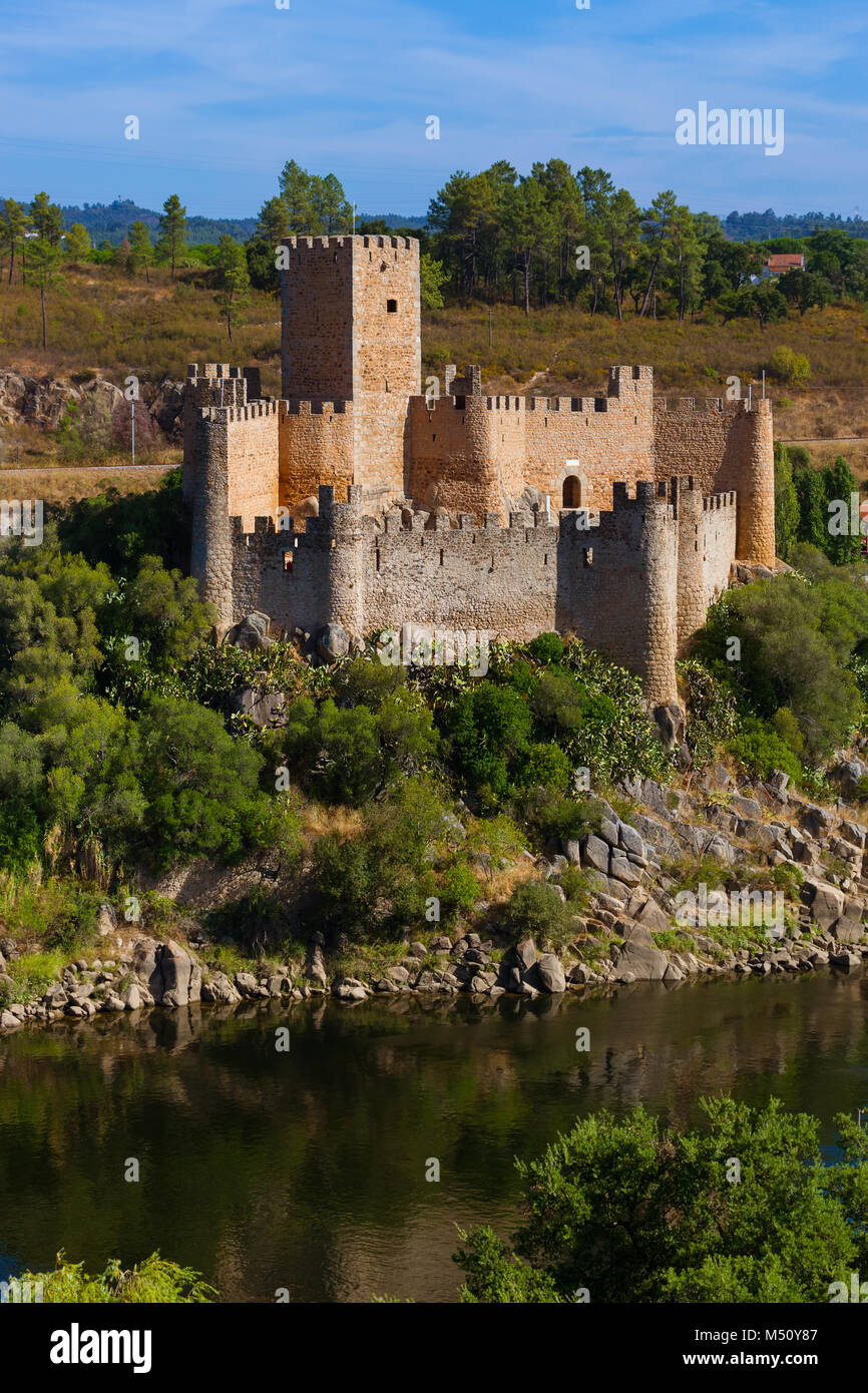 Almourol castle - Portugal Stock Photo - Alamy