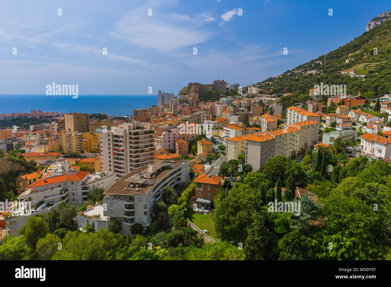 Cityscape of Monaco Stock Photo - Alamy