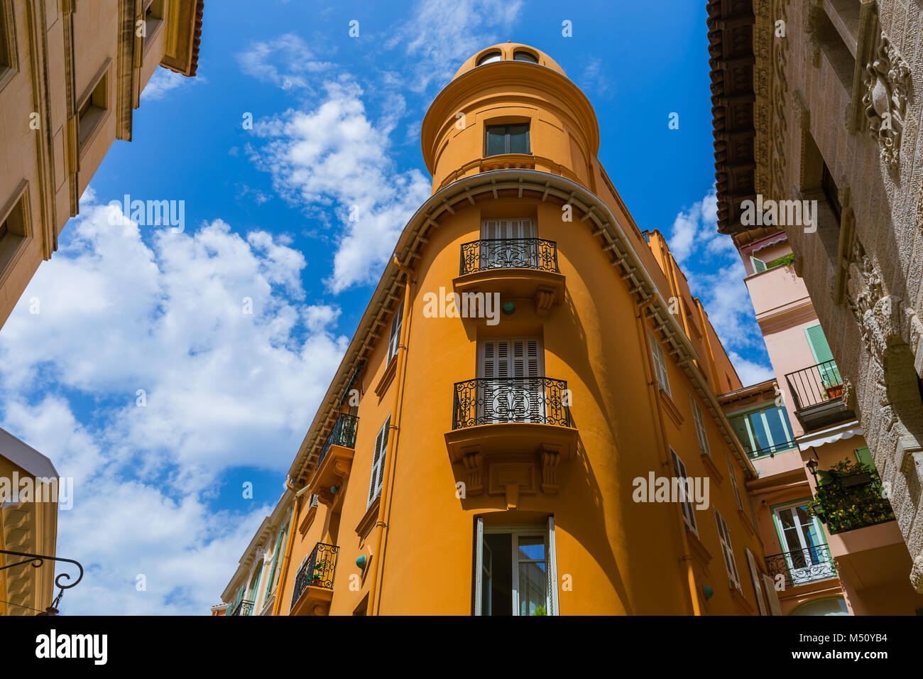 Cityscape of Monaco Stock Photo - Alamy