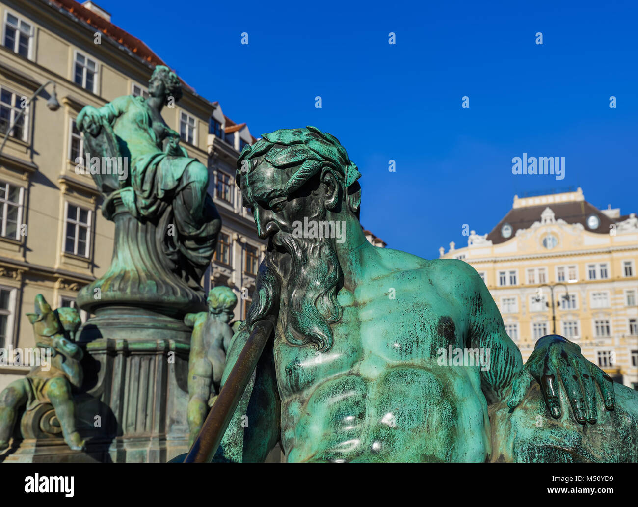 Statue in vienna hi-res stock photography and images - Alamy