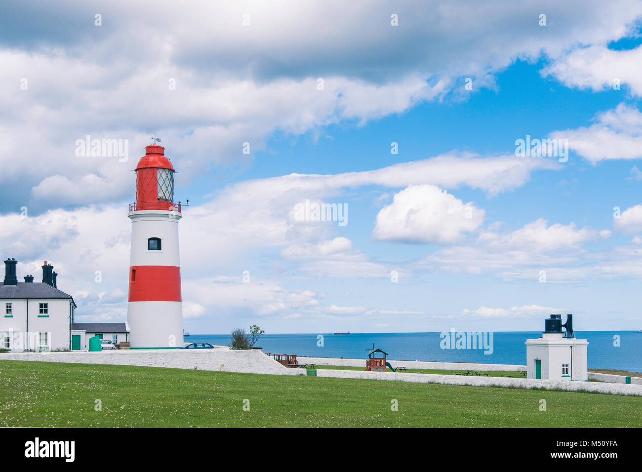 Souter lighthouse was the first in the world to be actually designed ...