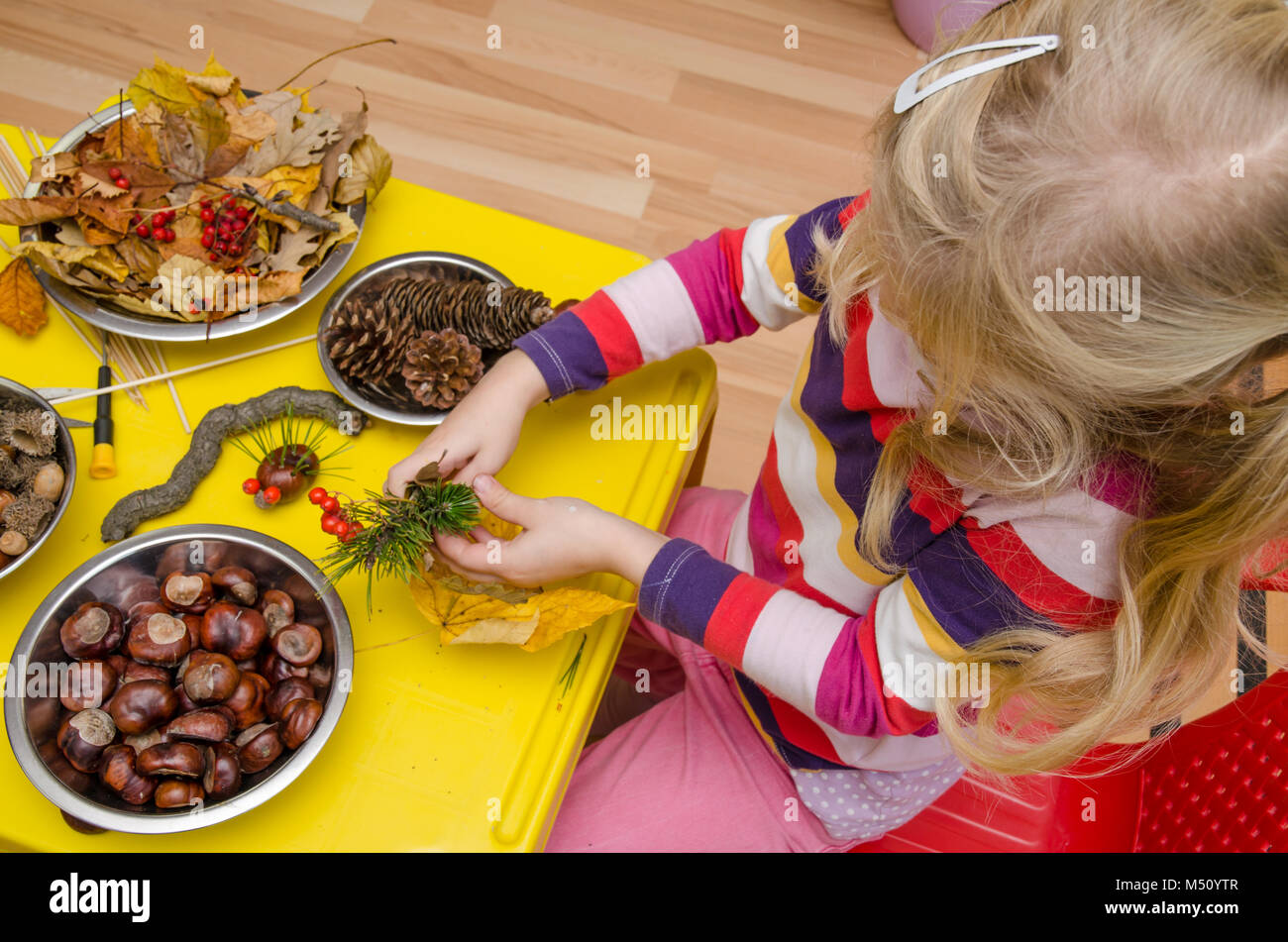Creating chestnut figures hi-res stock photography and images - Alamy