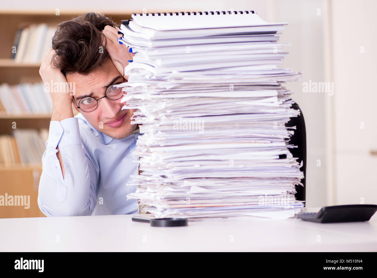 Piles of paperwork funny hi-res stock photography and images - Alamy