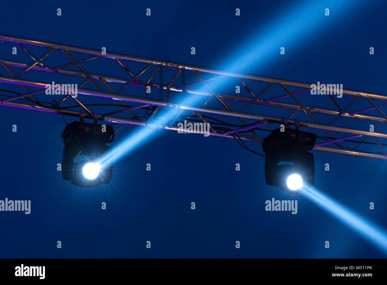 Lights on rock concert disco hi-res stock photography and images - Alamy