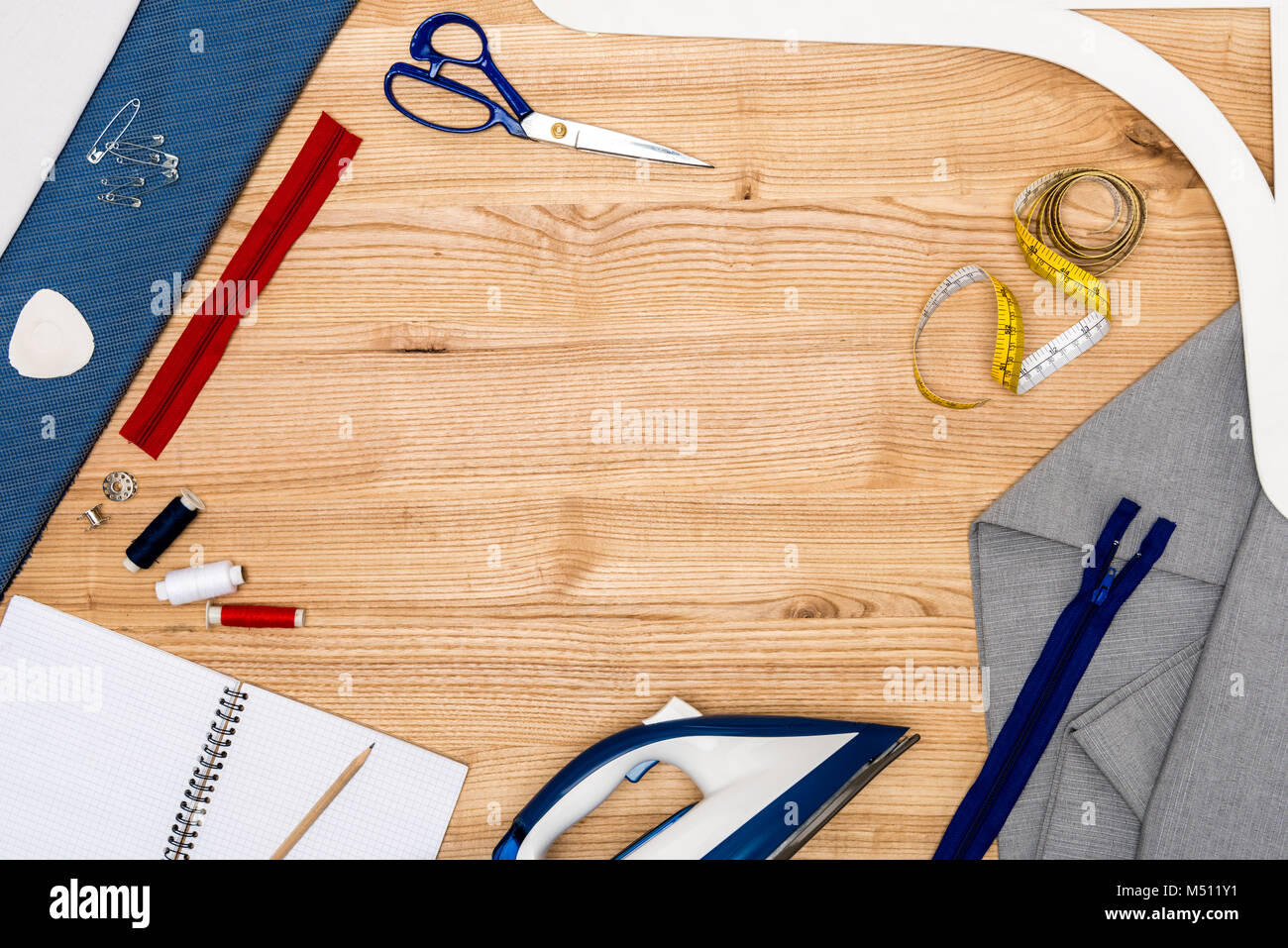 Tailoring table hi-res stock photography and images - Alamy