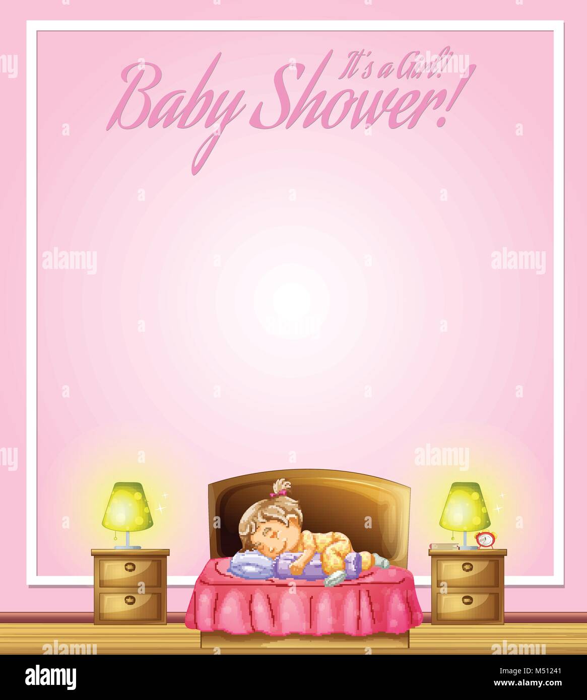 Border bed Stock Vector Images - Alamy