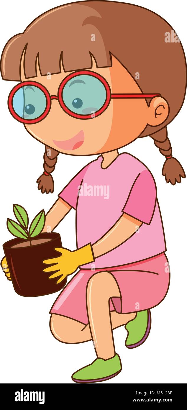 Clip Art Holding Plants