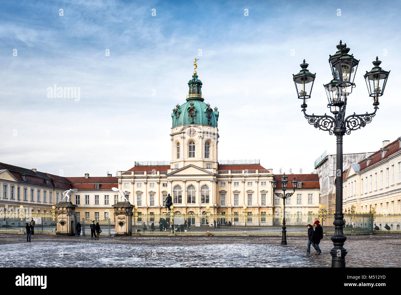 Charlottenburg Palace (Schloss Charlottenburg). Berlin, Germany Stock ...