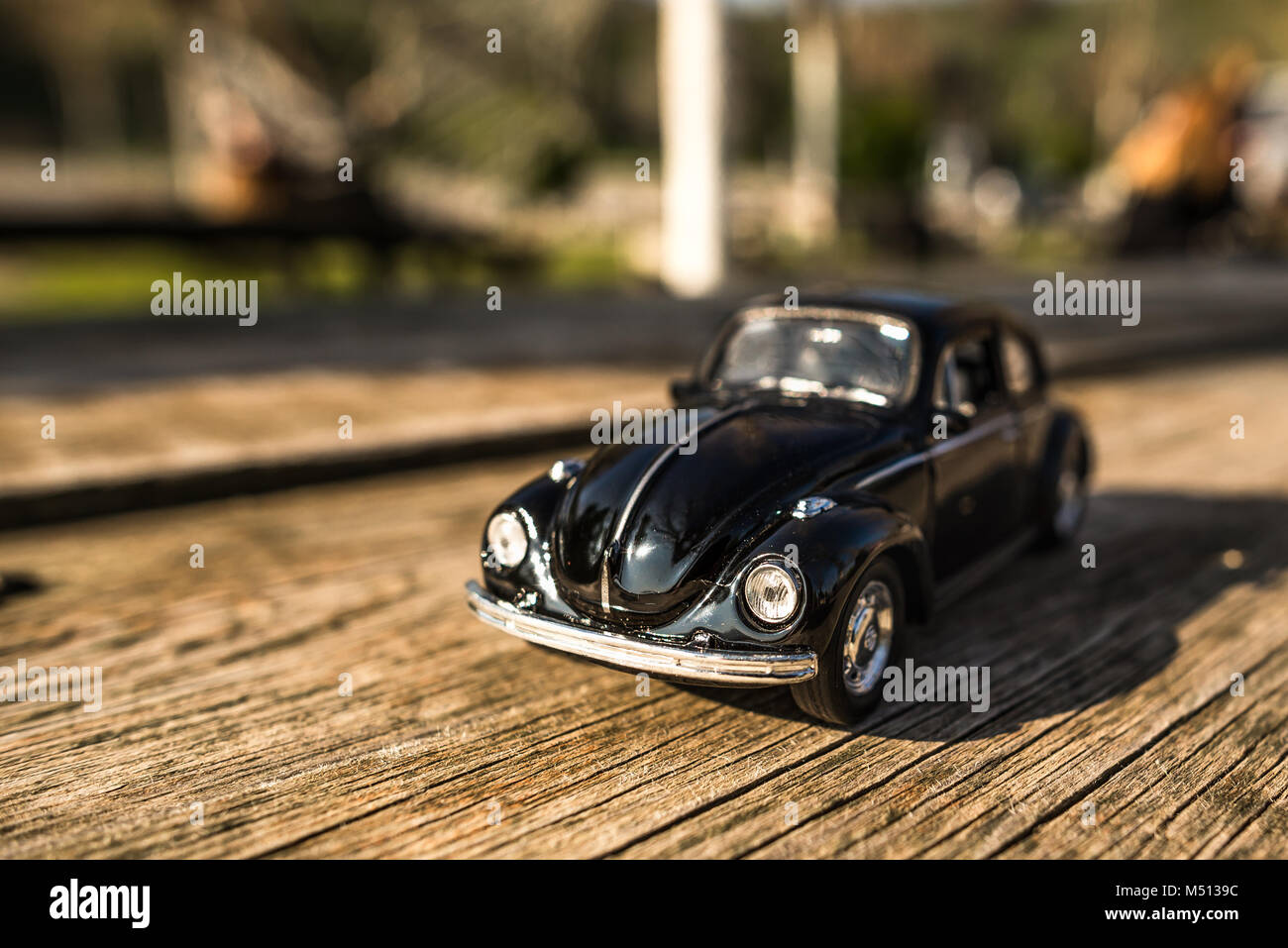Retro volkswagen beetle toy car hi-res stock photography and images - Alamy