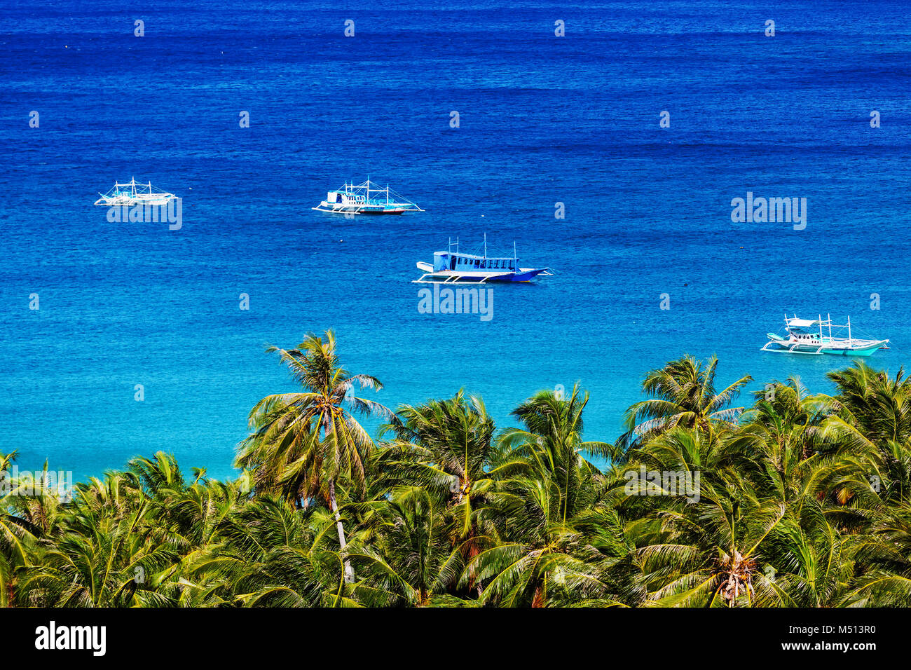 Boat in Philippines Stock Photo - Alamy