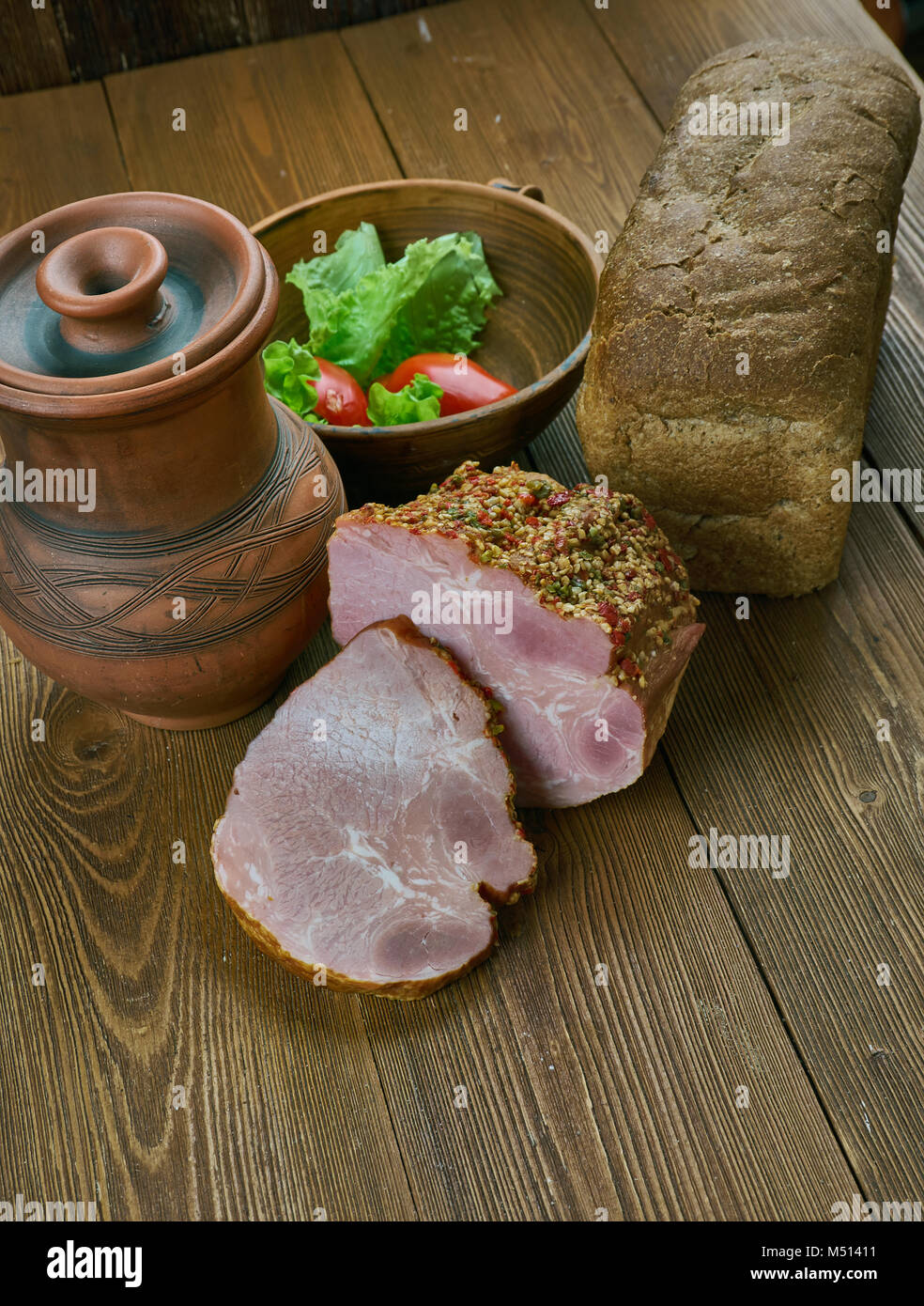 Austrian Selchfleisch Stock Photo - Alamy