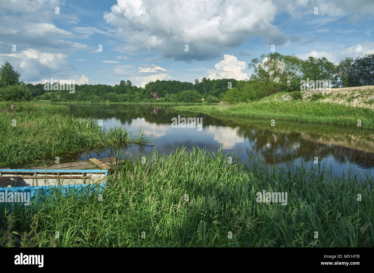 Russian fortress Old Ladoga Stock Photo - Alamy