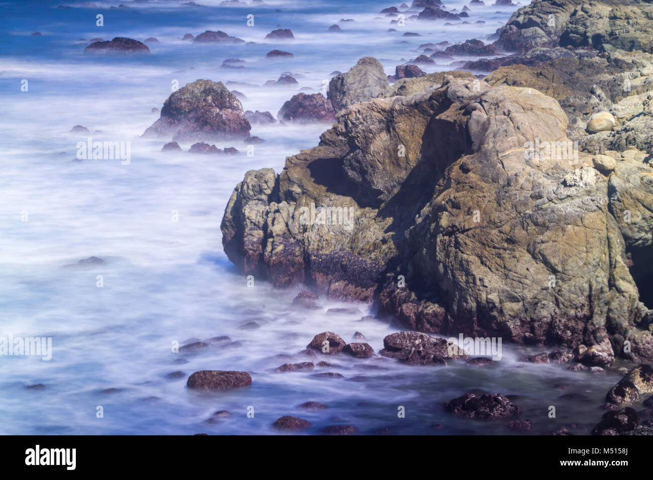 coastal scenes at usa pacific coast Stock Photo - Alamy