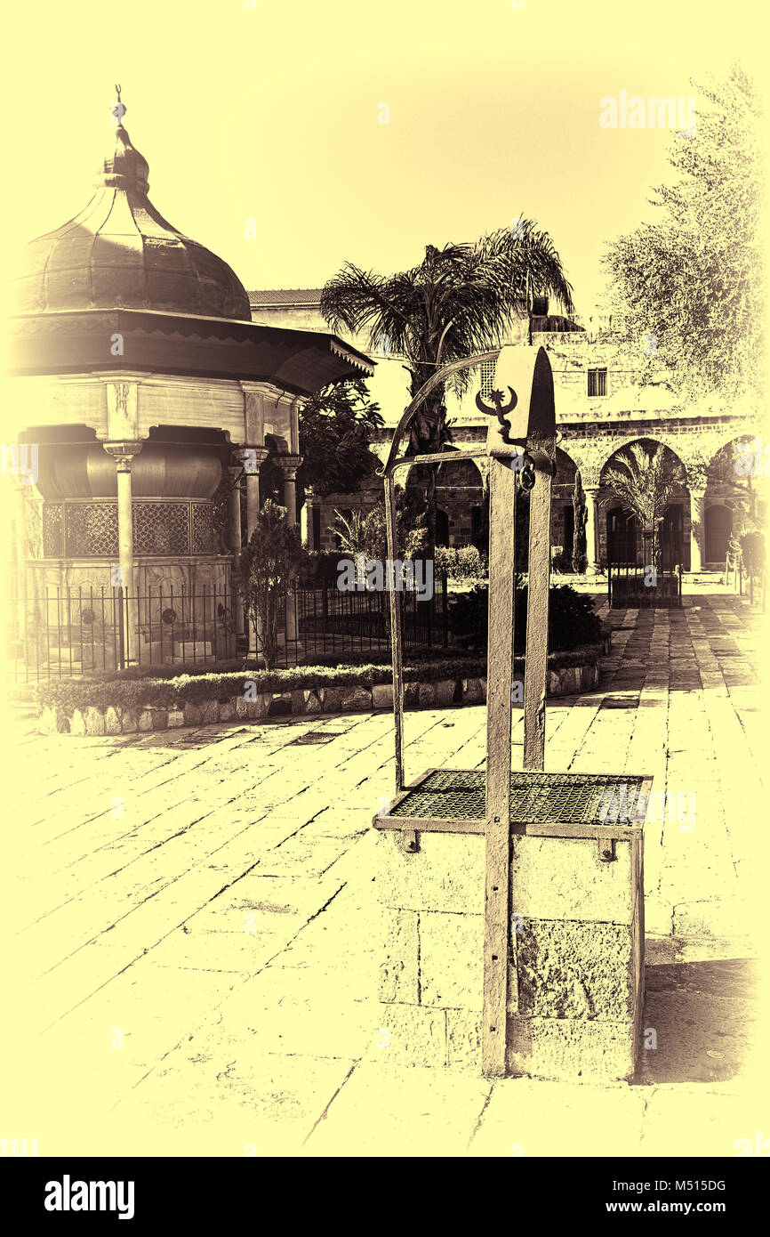 Al-Jazzar Mosque in Old Acre Stock Photo - Alamy
