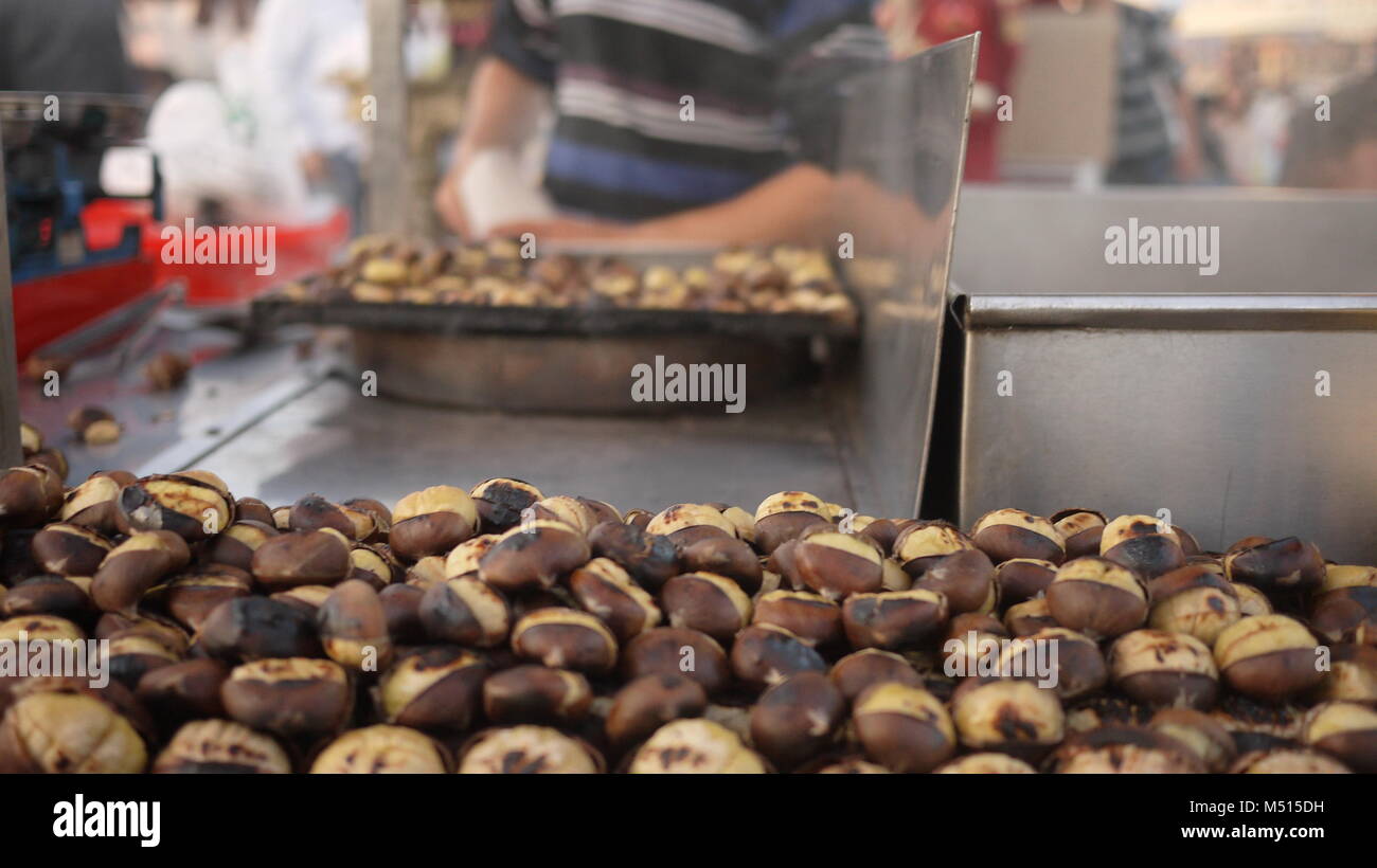 Chestnut seller hi-res stock photography and images - Alamy