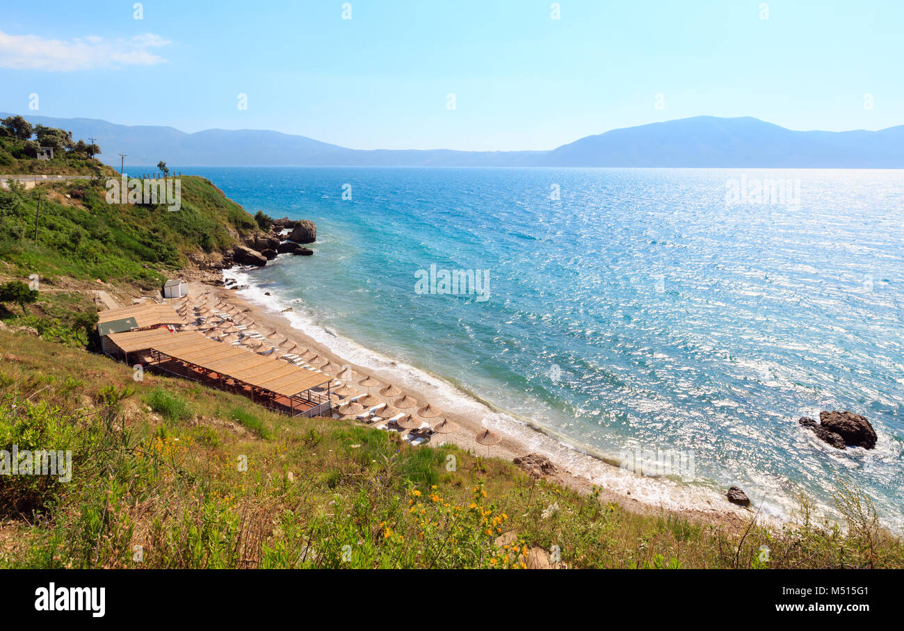 Albania coast road hi-res stock photography and images - Alamy