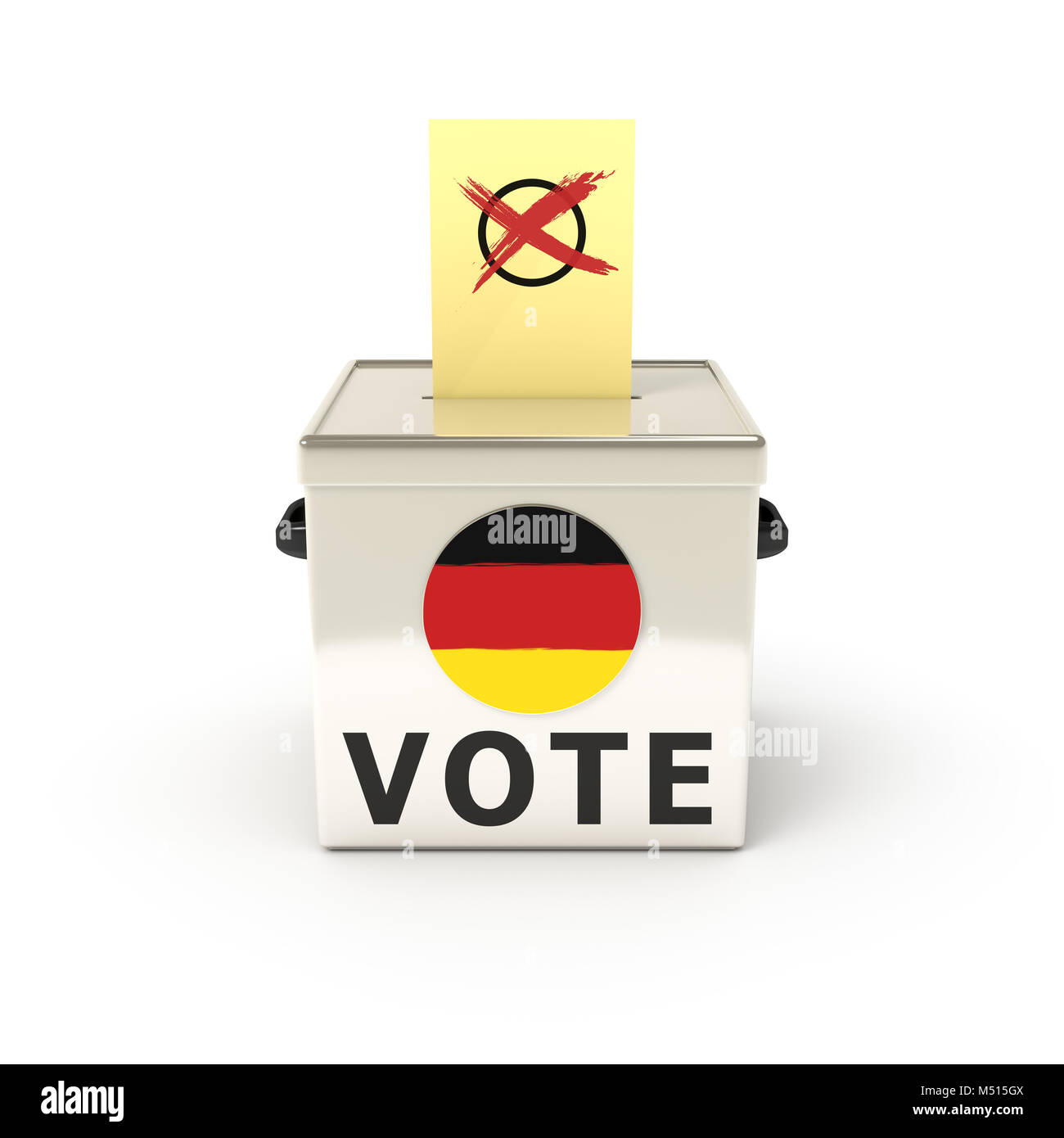 ballot box german election Stock Photo - Alamy