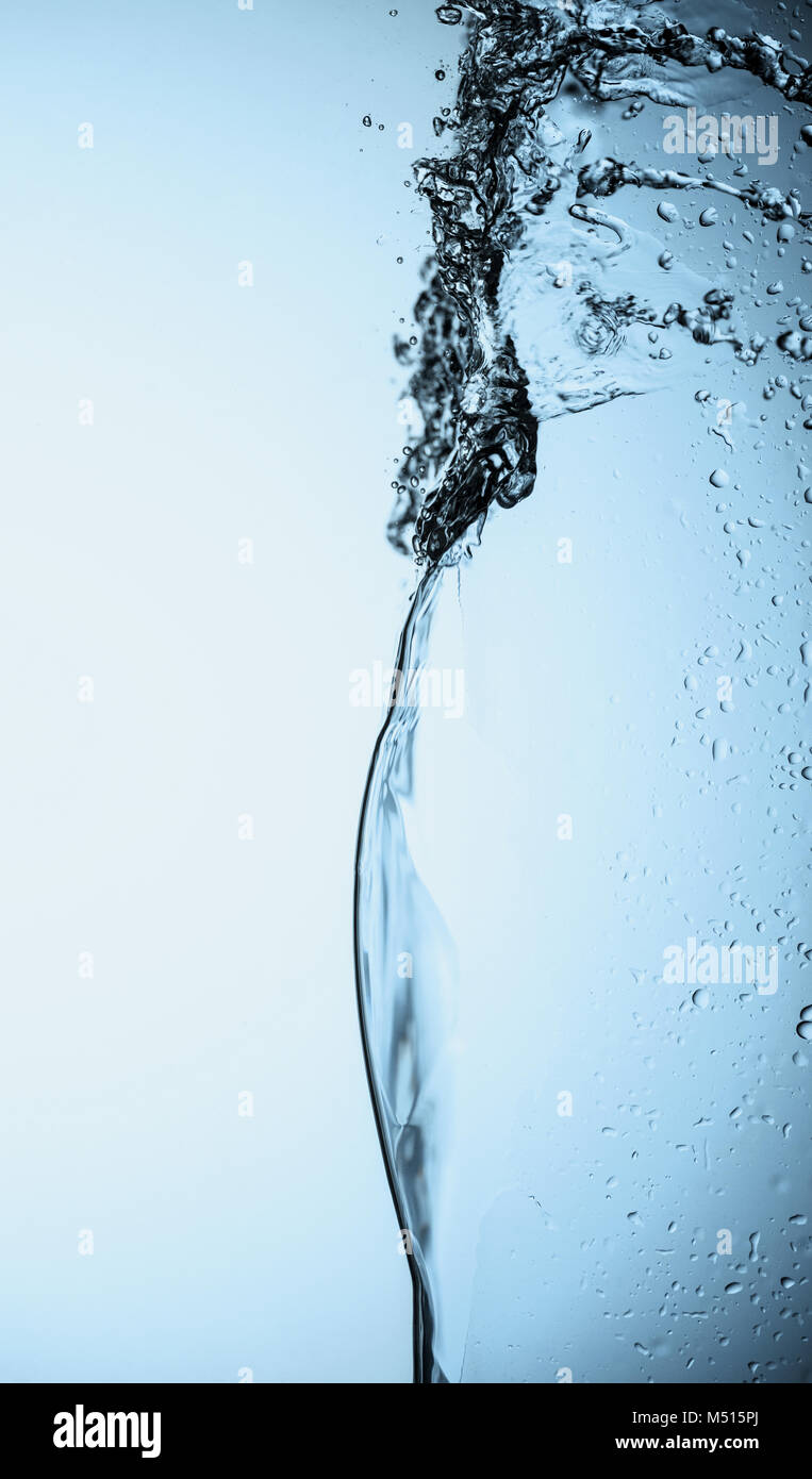 splashing water texture with drops, isolated on white Stock Photo - Alamy