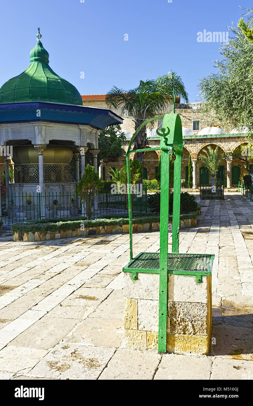 Al-Jazzar Mosque in Old Acre Stock Photo - Alamy