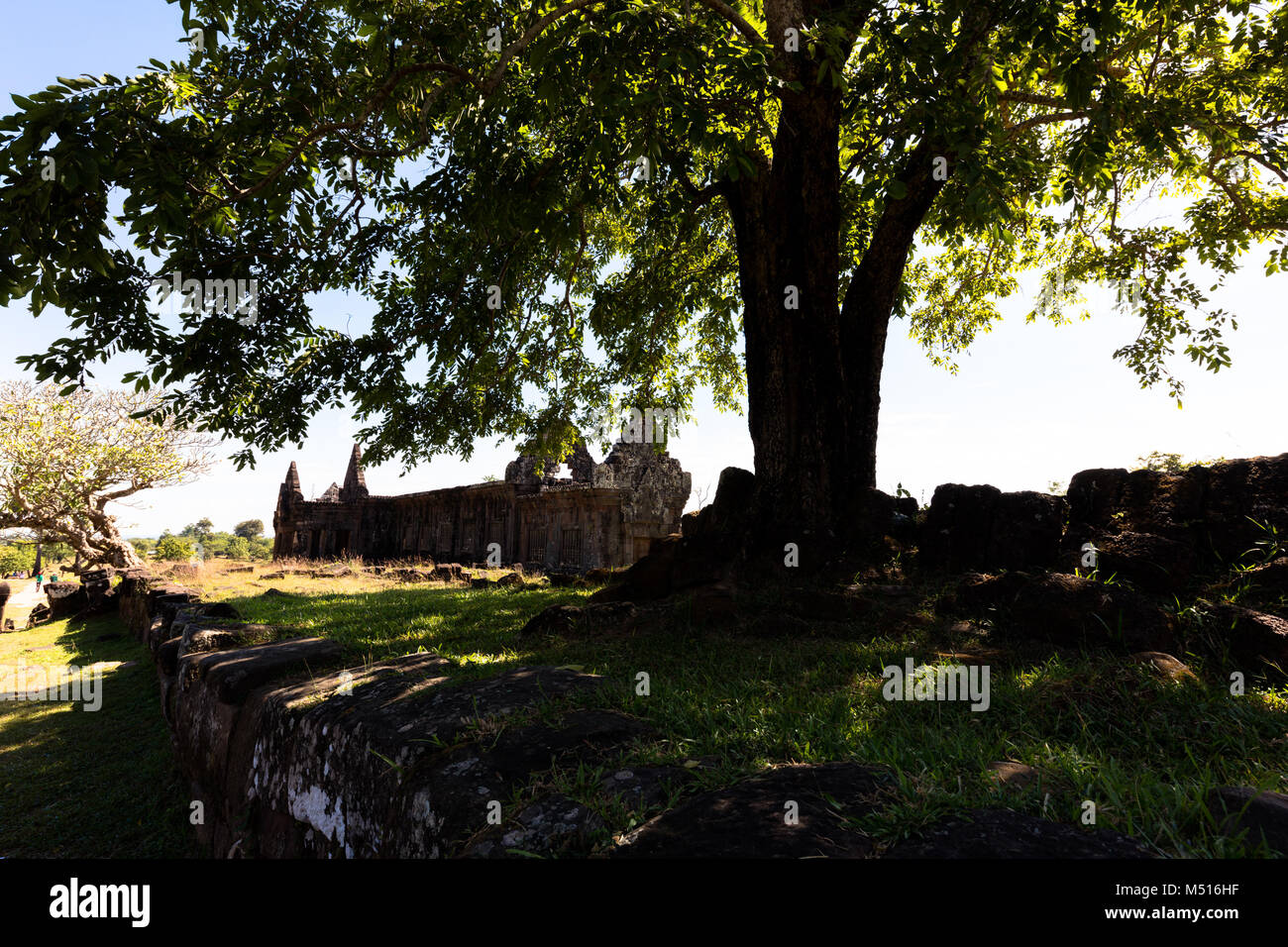 Wat Phou in Champasak Stock Photo - Alamy