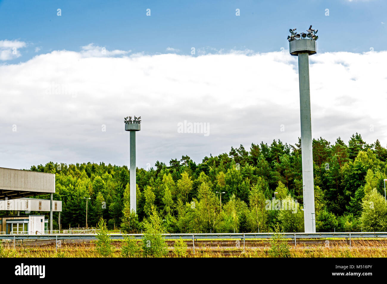 Former Border crossing point federal Republic Germany - DDR Marienborn ...