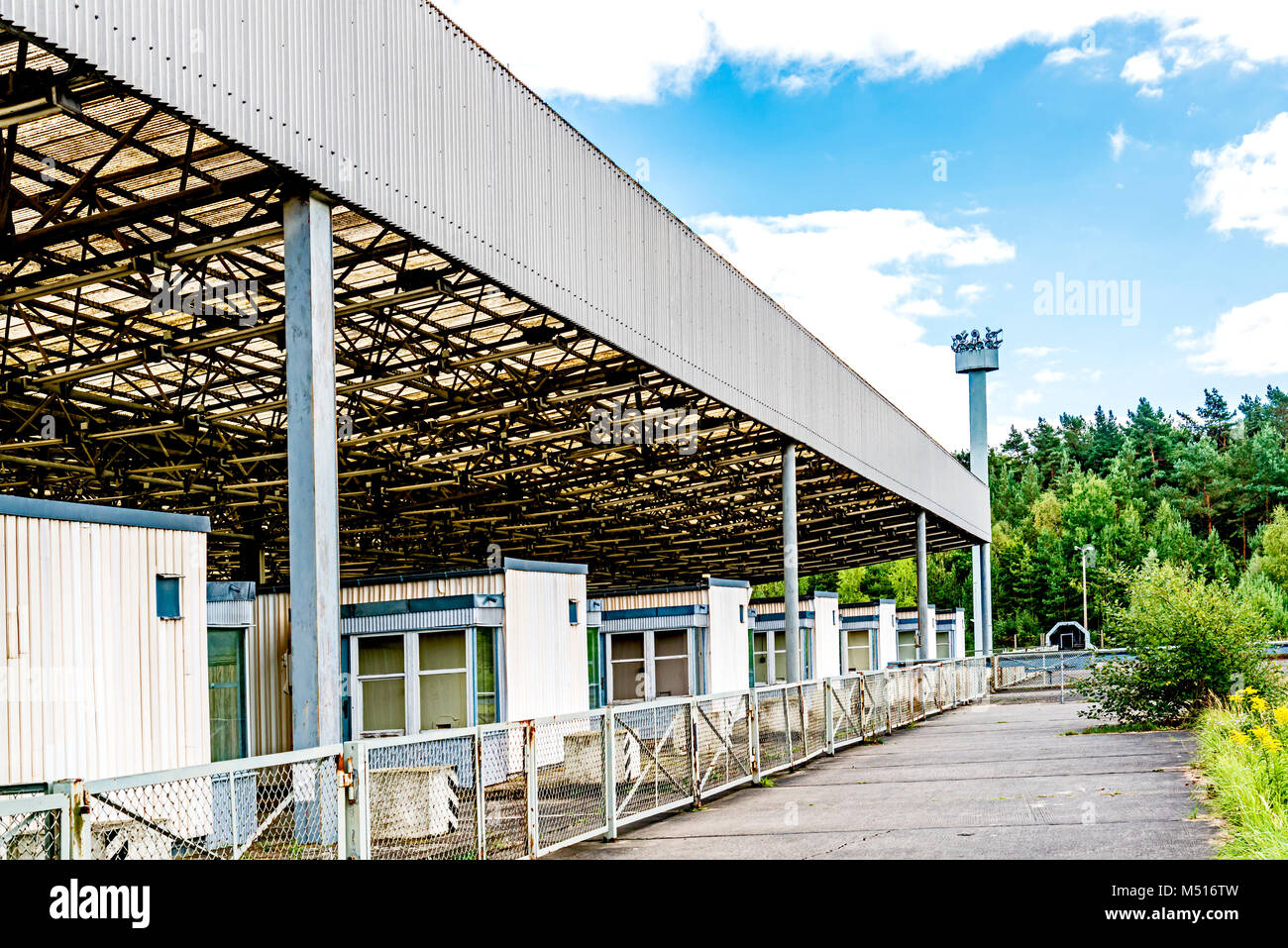 Former Border crossing point federal Republic Germany - DDR Marienborn ...