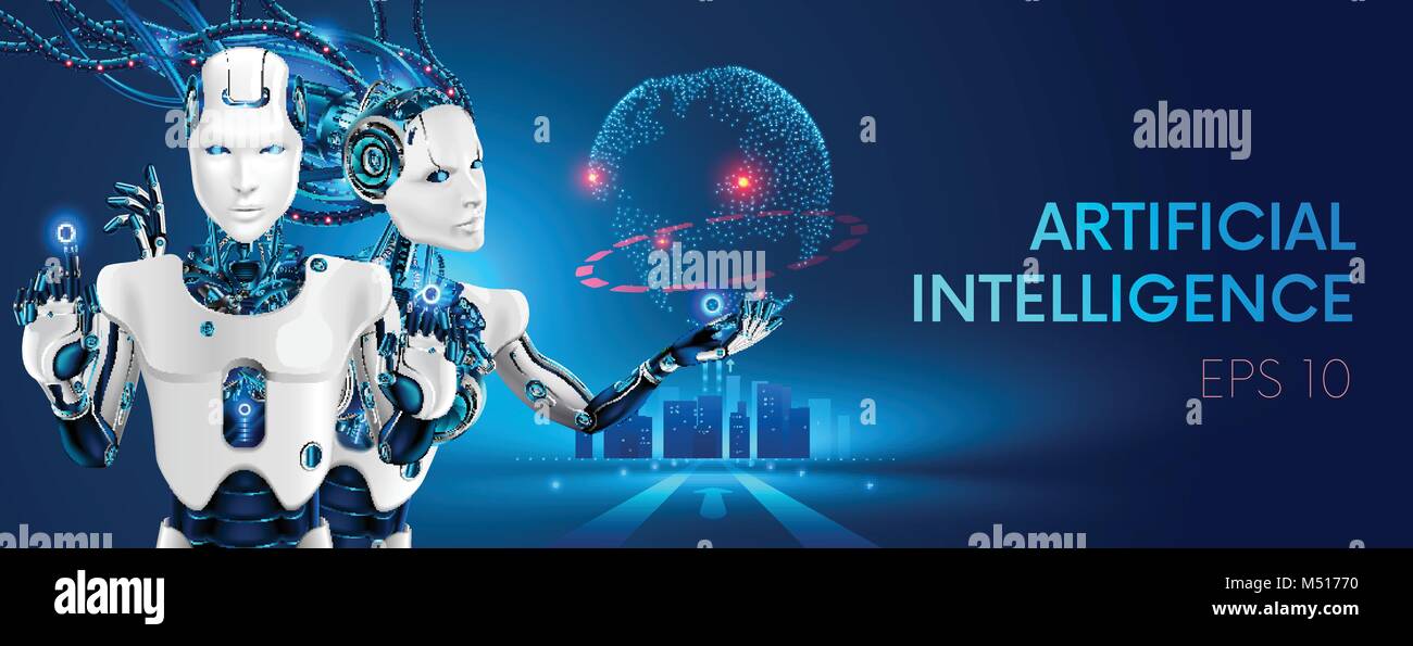 Cybernetic hand hi-res stock photography and images - Alamy