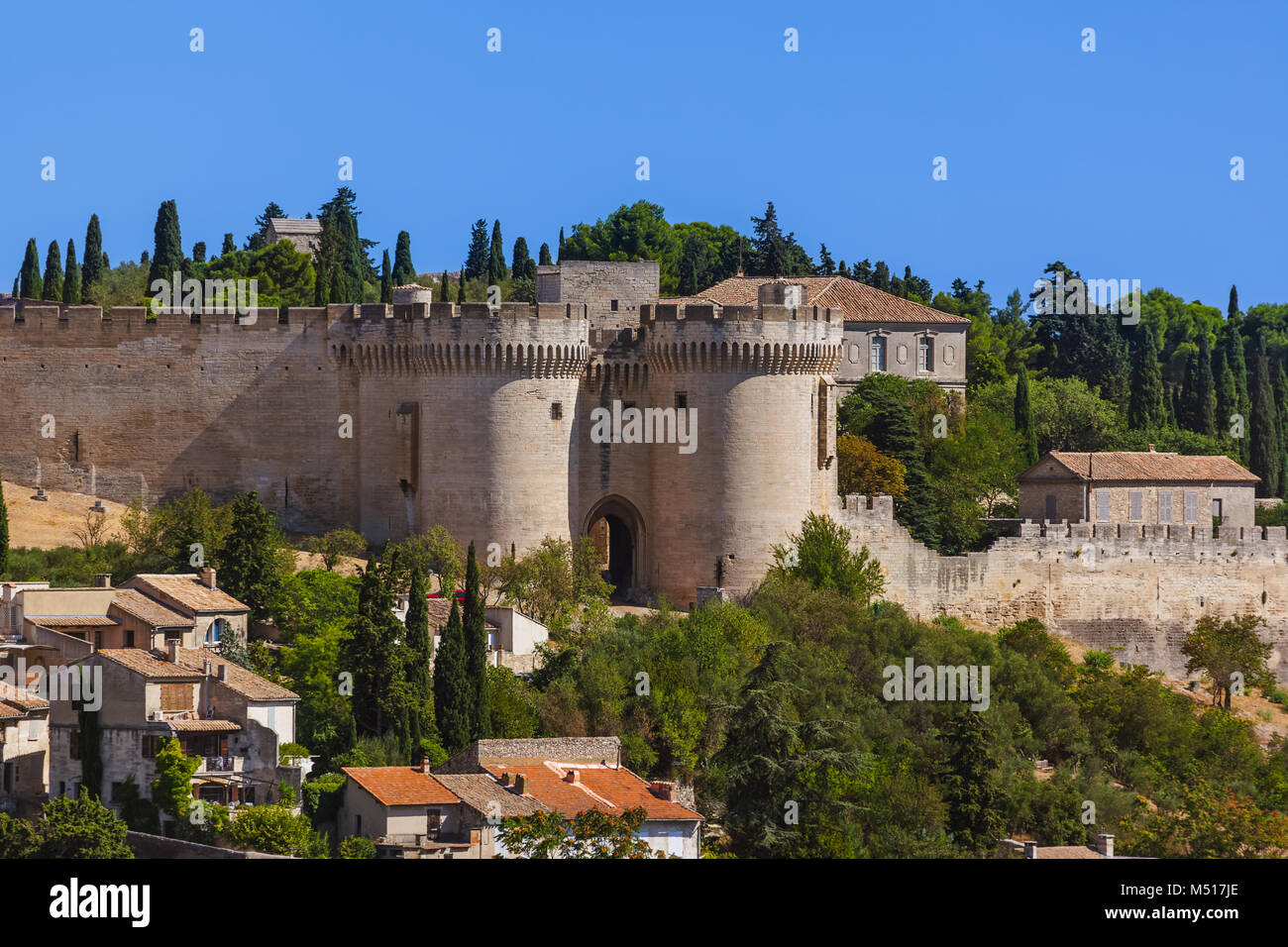 Fort Saint-Andre in Avignon - Provence France Stock Photo - Alamy