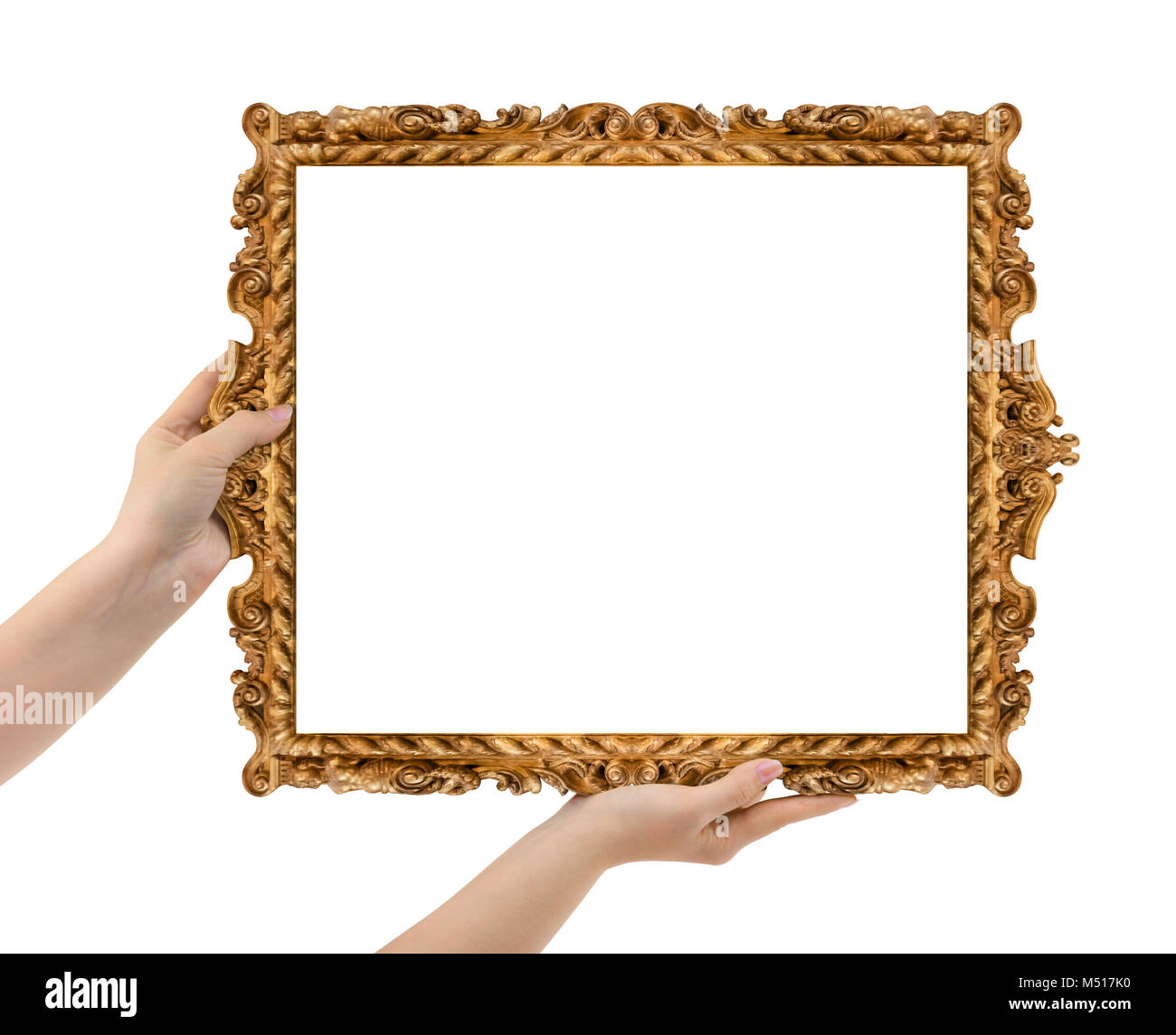 Hands frame landscape Cut Out Stock Images & Pictures - Alamy