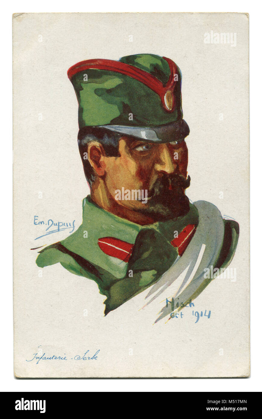 Ww1 soldier face Cut Out Stock Images & Pictures - Alamy