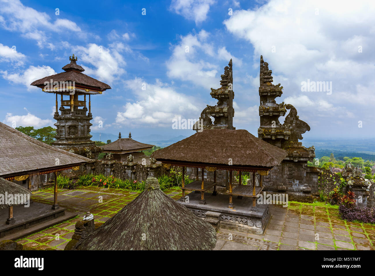Pura Besakih temple - Bali Island Indonesia Stock Photo - Alamy