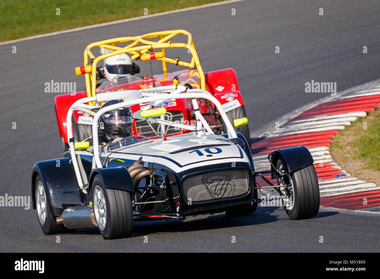 2017 Caterham CSR Class I Gold Arts Magnificent Sevens with driver ...