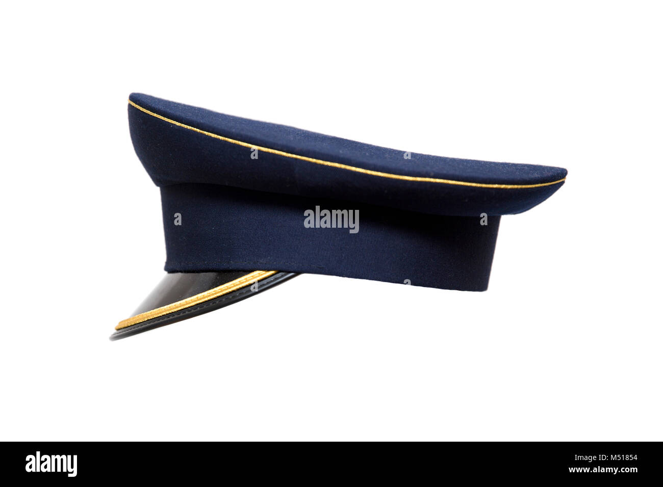 Police hat isolated on the white background Stock Photo - Alamy