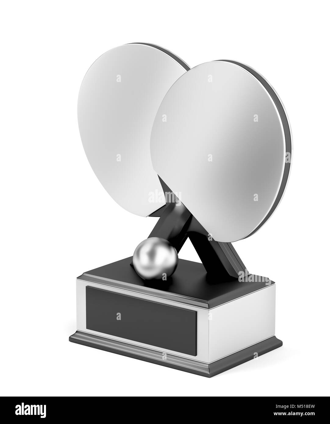 Table tennis trophy Black and White Stock Photos & Images - Alamy