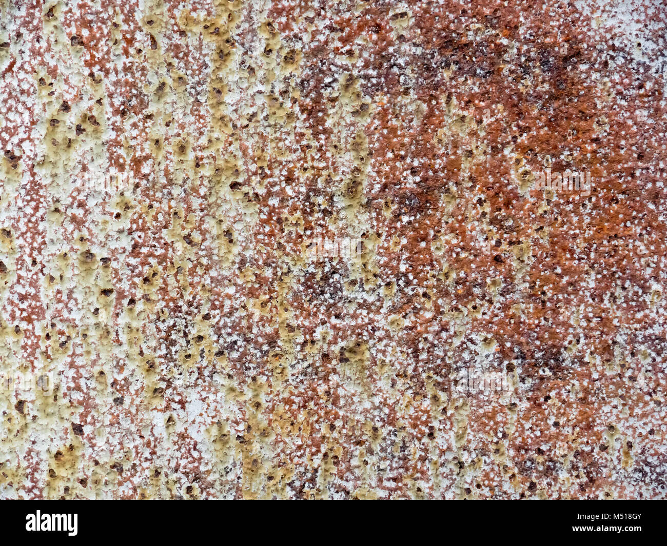 Background with brown paint flaking off a wall Stock Photo - Alamy
