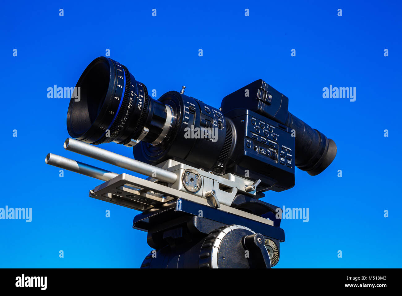 Professional digital video camera Stock Photo - Alamy