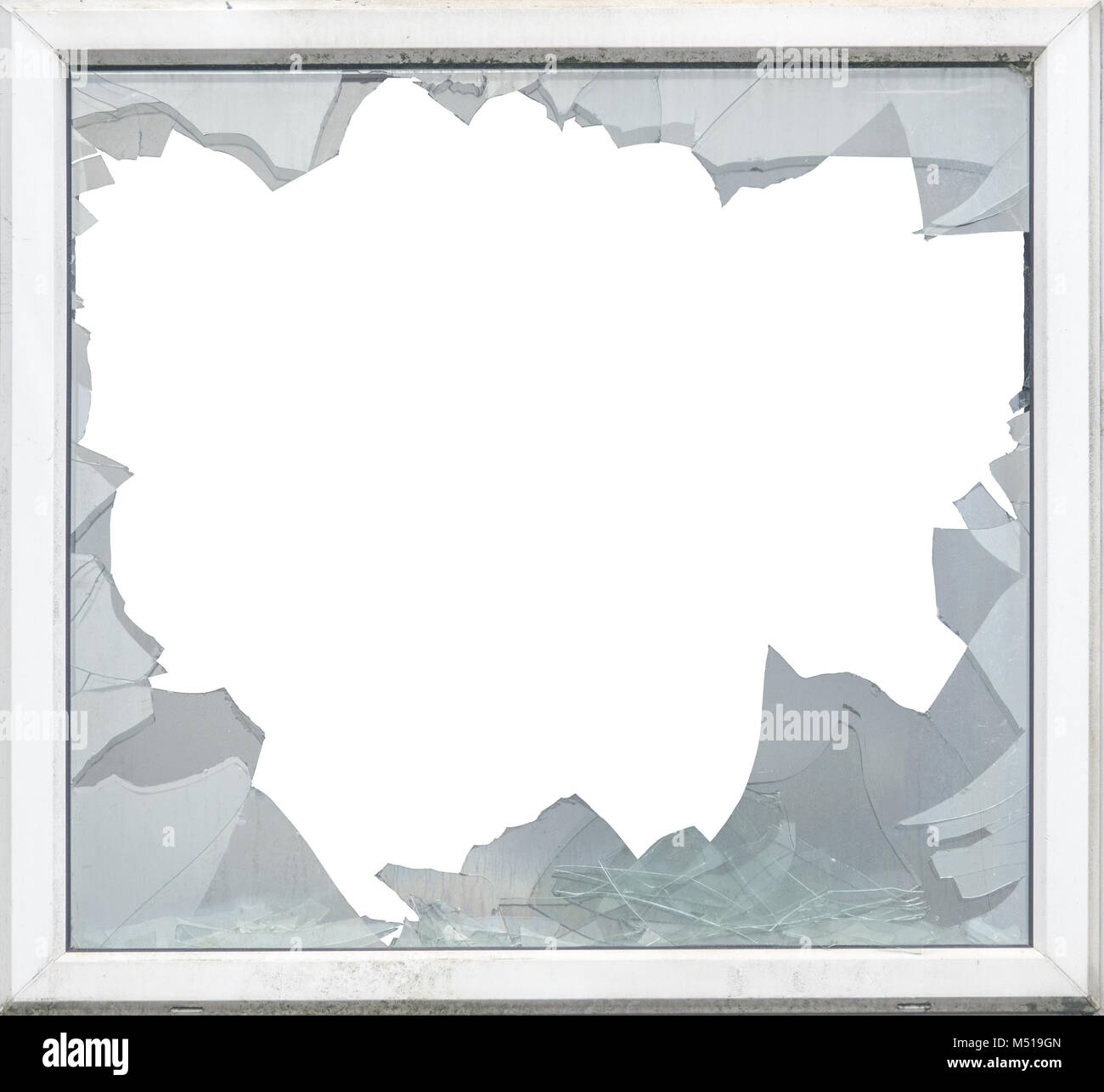 Broken smashed windows glass hi-res stock photography and images - Alamy